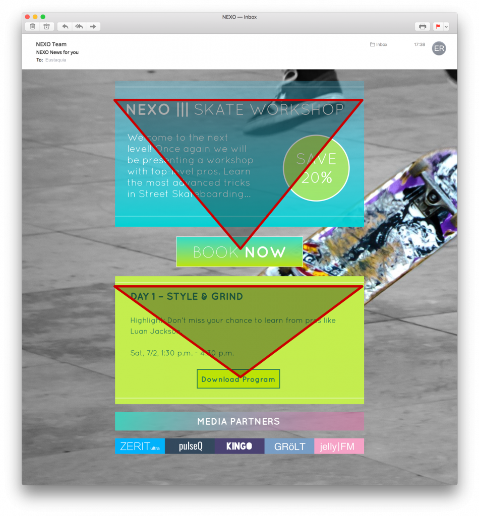 Inverted Pyramid Model - Mail Designer – Create and send HTML email ...