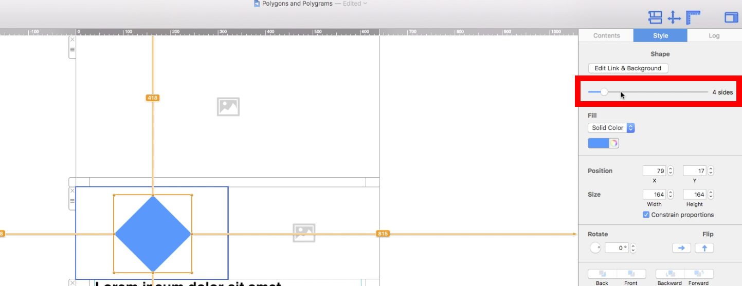 Creating polygons and polygrams - Mail Designer – Create and send HTML ...