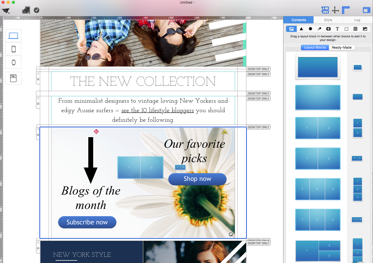 Adding multiple links with a single image background - Mail Designer – Create and send HTML ...