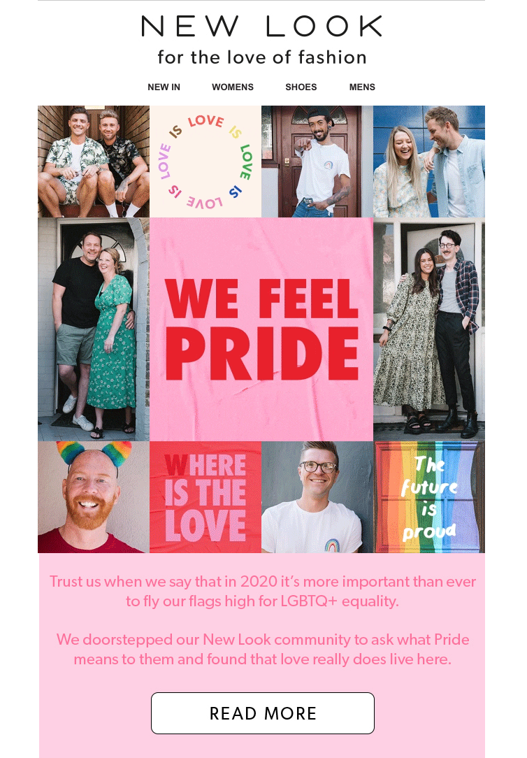LGBTQ Pride Month Email Templates - Ideas and Inspiration - Mail ...