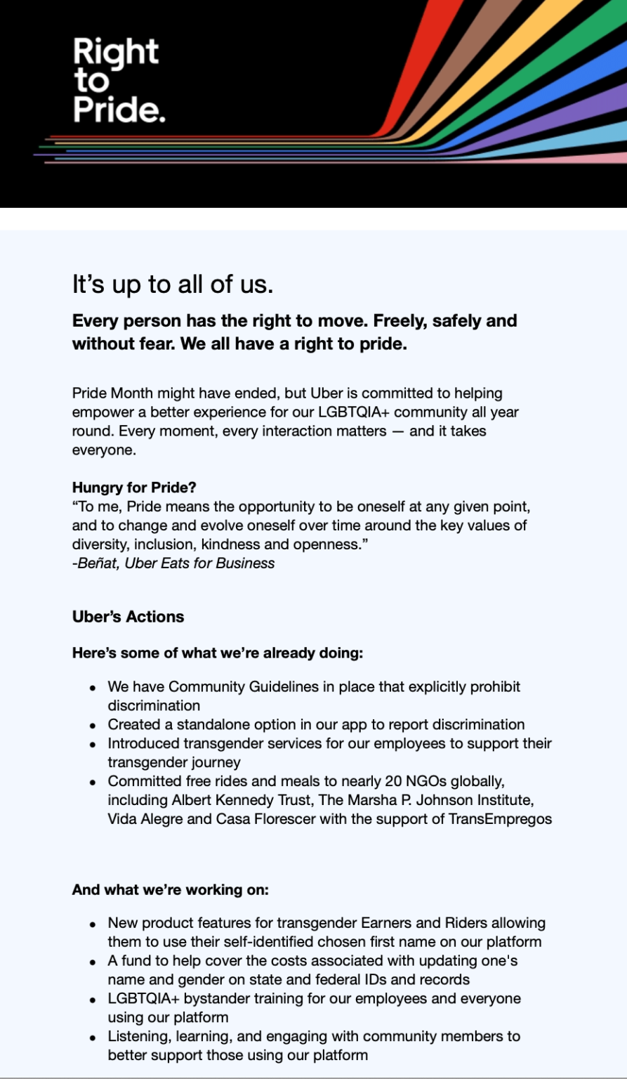 LGBTQ Pride Month Email Templates - Ideas and Inspiration - Mail ...