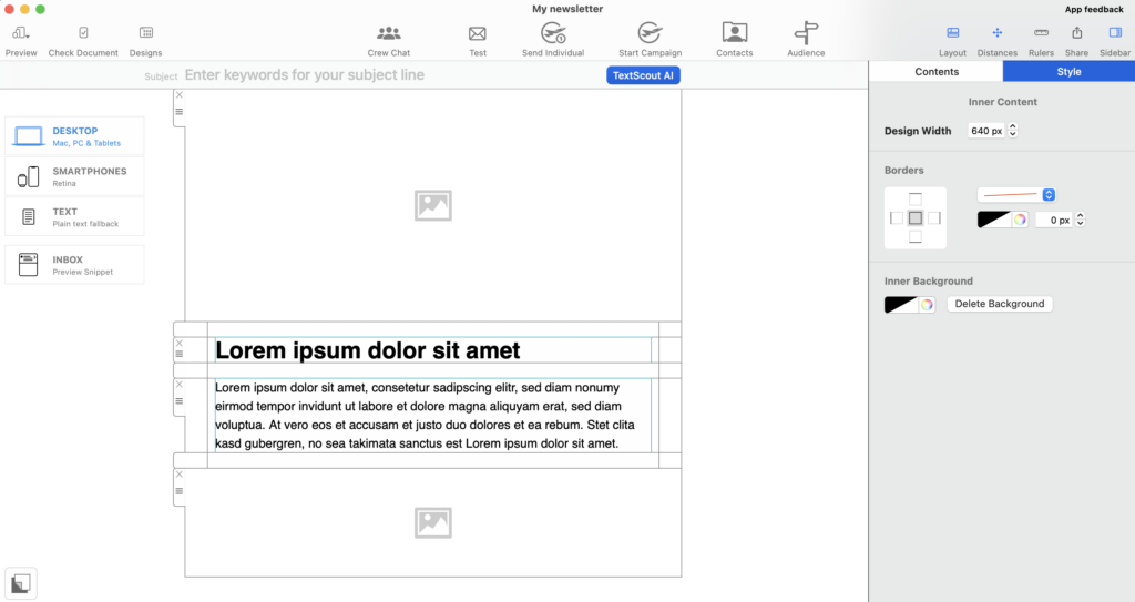 Mail Designer 365 Design Features – Mail Designer – Create and send ...