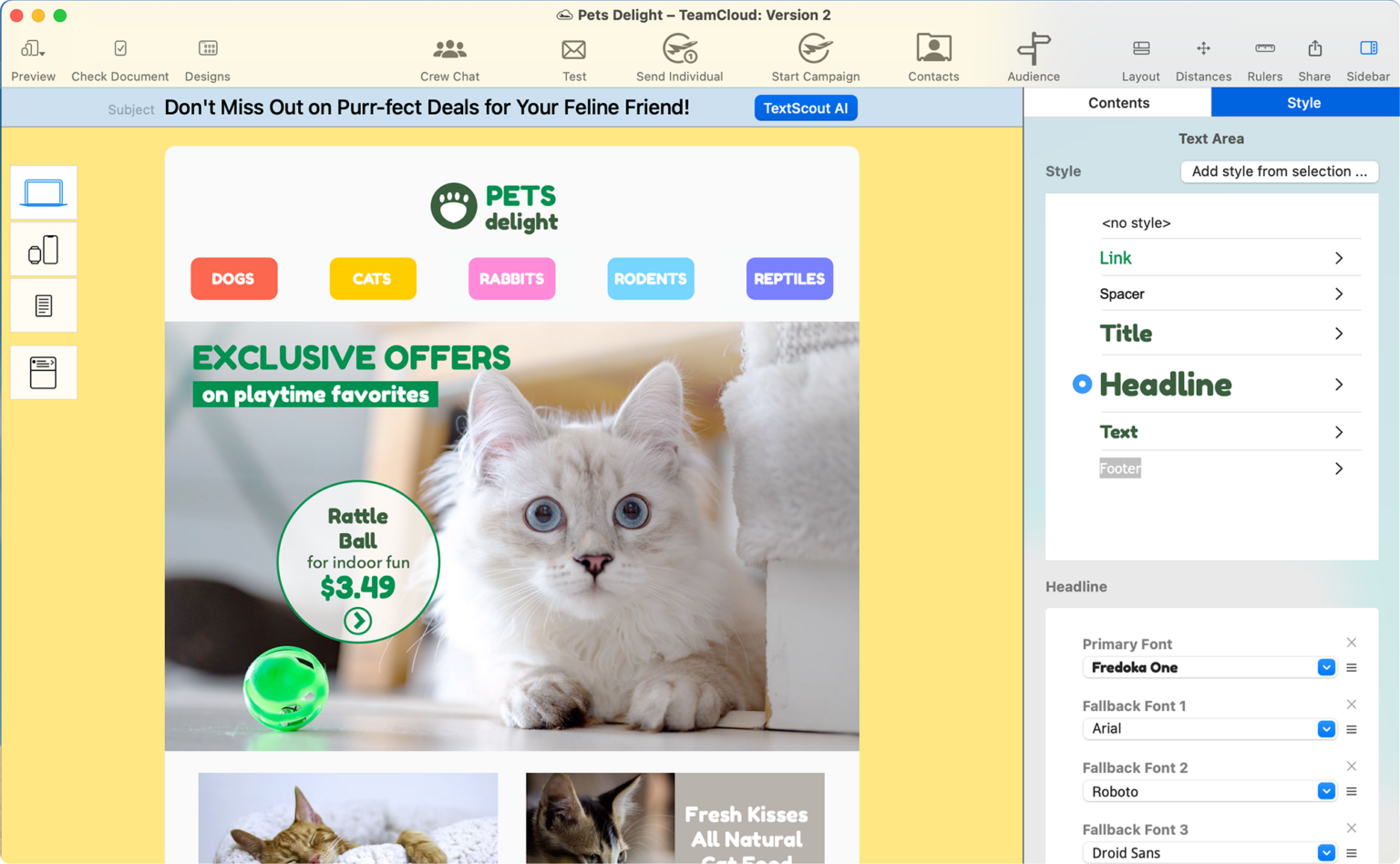 Mail Designer Create And Send Html Email Newsletters Apps Tips News And Products For Email
