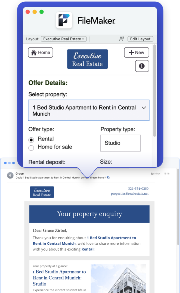 Transactional Emails for Filemaker – Mail Designer – Create and send HTML email newsletters